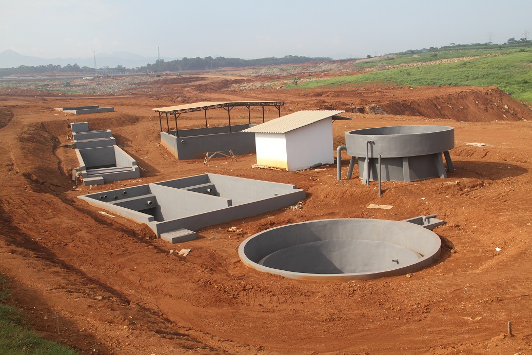Progress Pembangunan WWTP - Batang Industrial Park